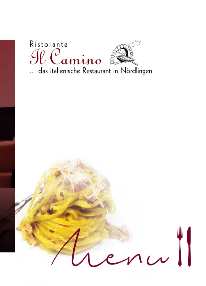 Menu - Ristorante il Camino